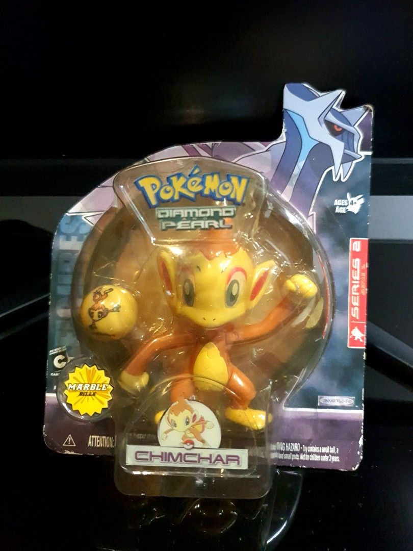 Chimchar Pokemon Figure - Diamond and Pearl Subseries: Marbles - Series ...