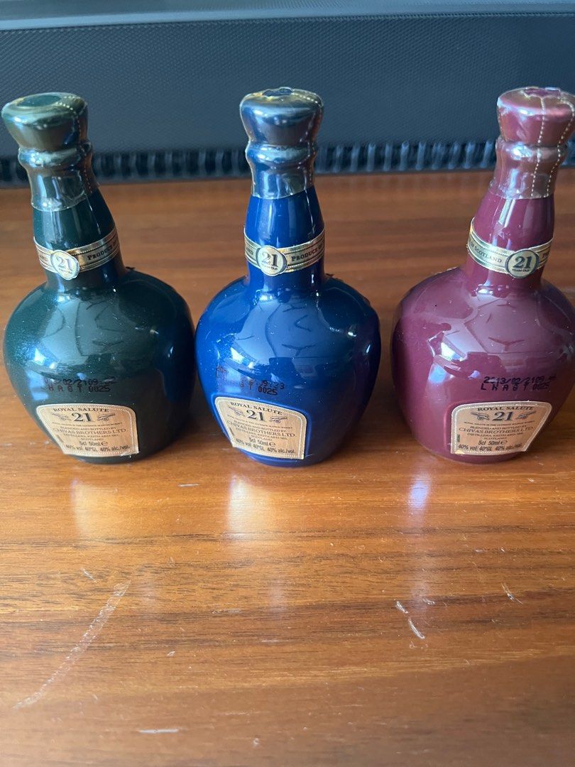 Chivas Brothers Limited Royal Salute 21 miniature, Hobbies & Toys ...