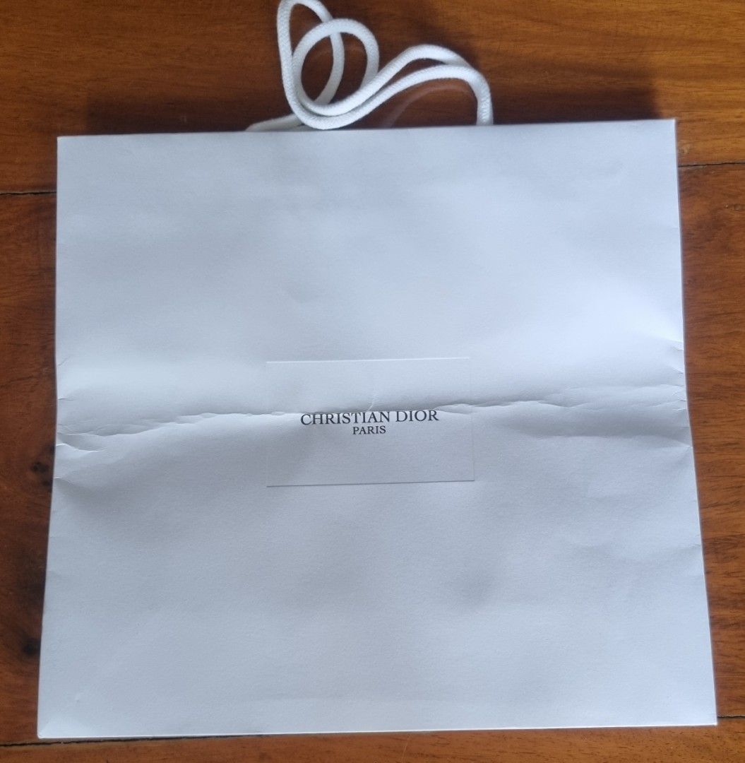 CHRISTIAN DIOR PAPER BAG on Carousell