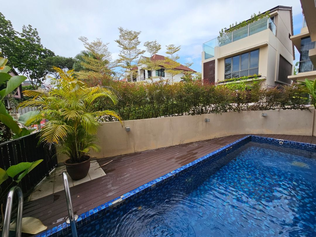 Cluster Landed with Own Swimming Pool, 6103 sqft, 5Bed 6 Baths ...