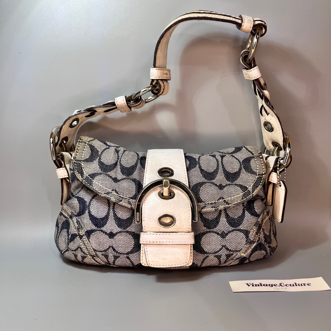 Coach Denim Bag on Carousell