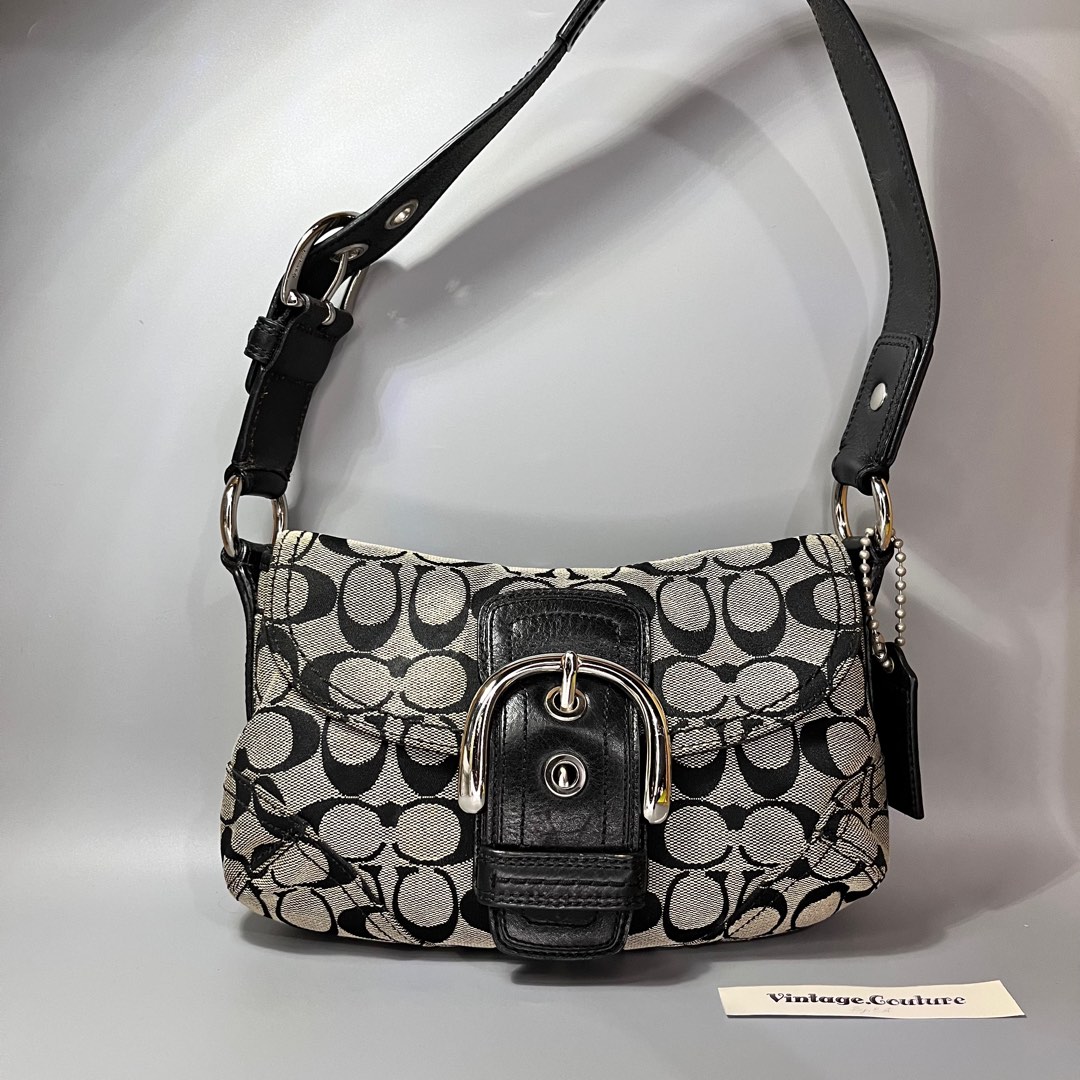 Coach Soho Monogram, Luxury, Bags & Wallets on Carousell
