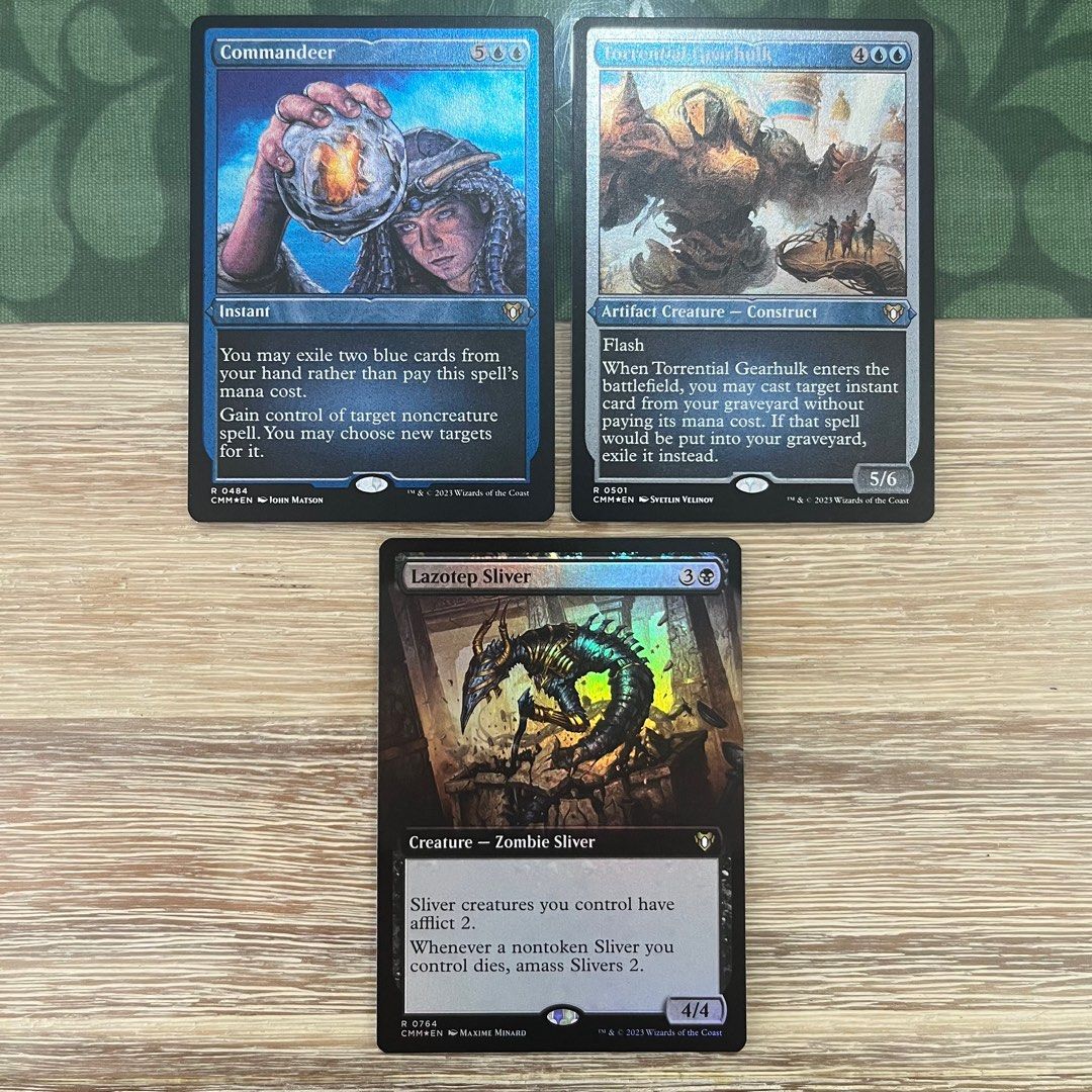 Commander Masters - Magic: The Gathering, Hobbies & Toys, Toys & Games ...