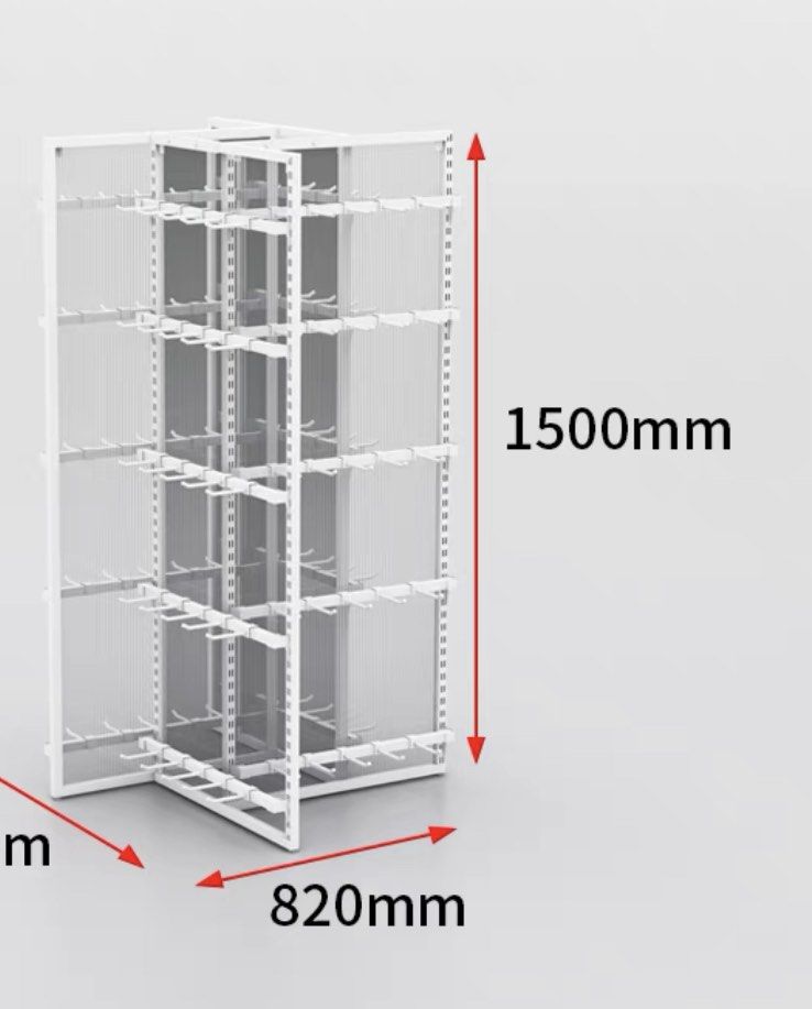 Commercial 4 Way display rack, Furniture & Home Living, Furniture ...