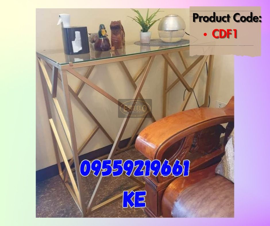 Console Table 4 sides diagonal on Carousell