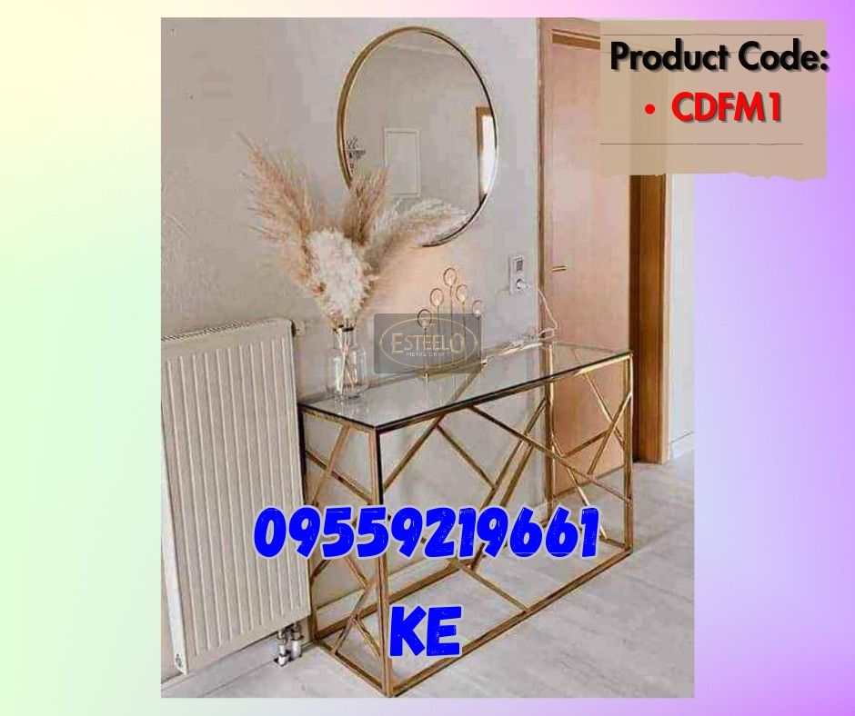 Console Table 4 sides diagonal on Carousell
