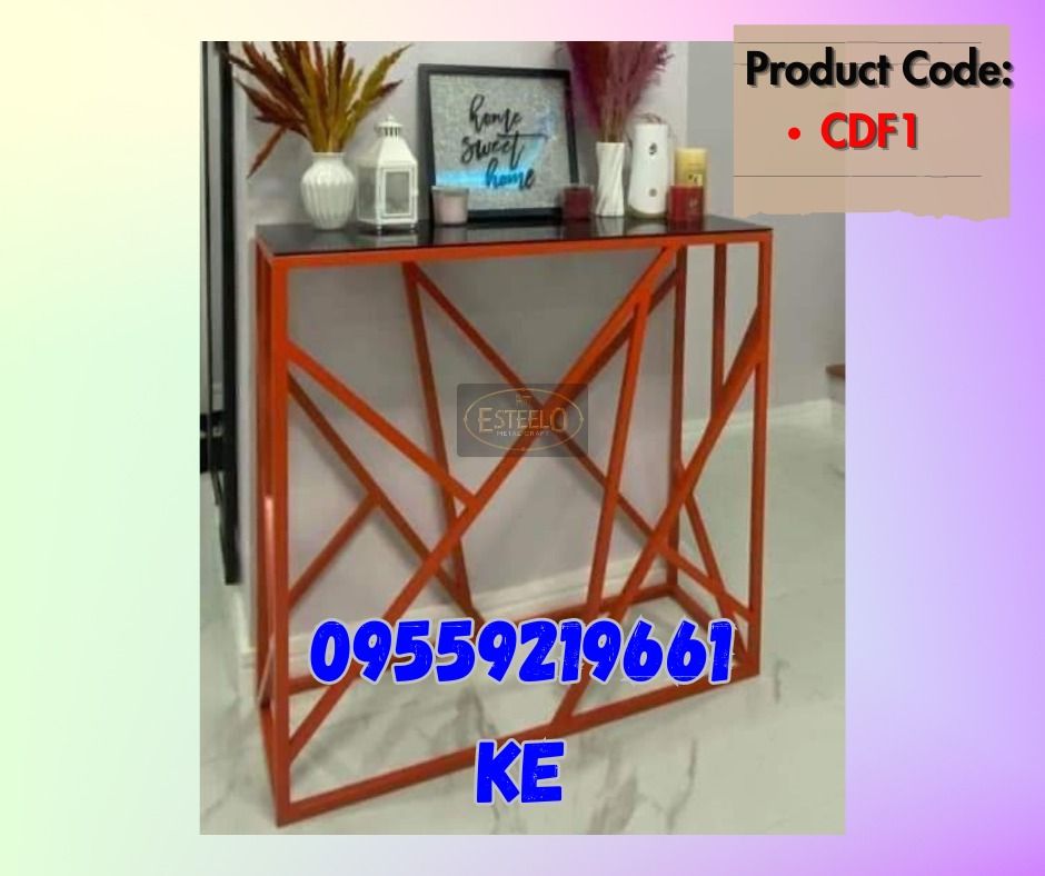 Console Table 4 sides diagonal on Carousell