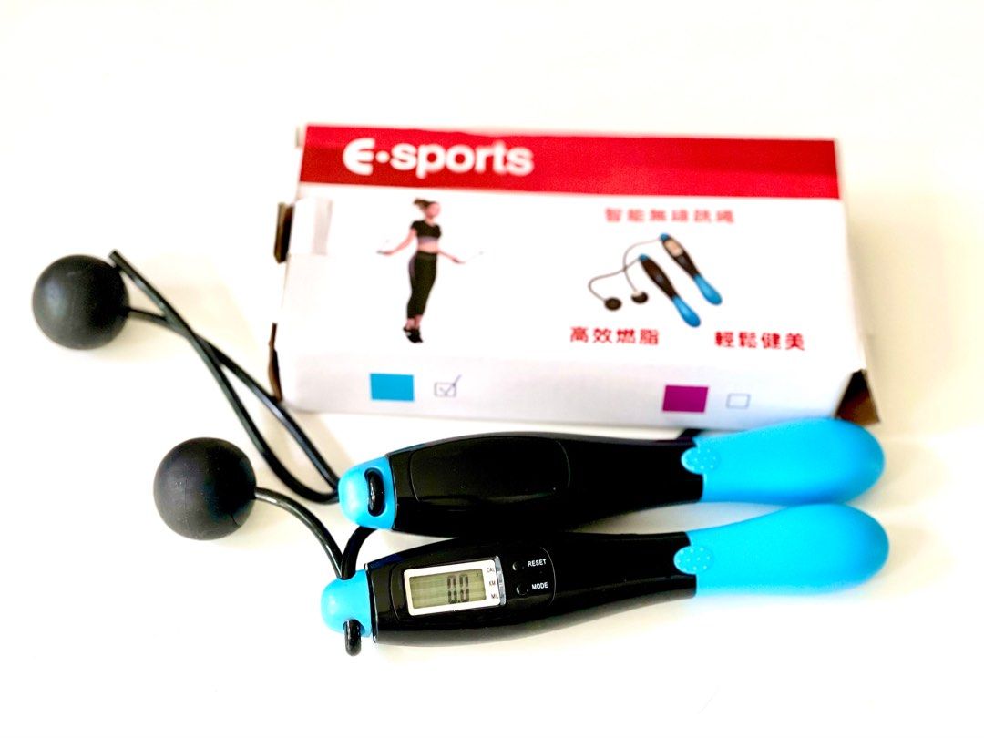 Cordless Jumping Rope, Sports Equipment, Exercise & Fitness, Cardio ...