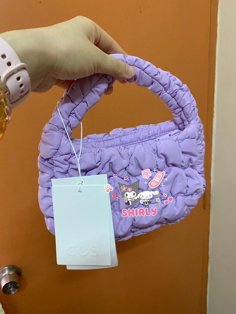 COS purple (lilac) micro quilted bag, Women's Fashion, Bags & Wallets ...