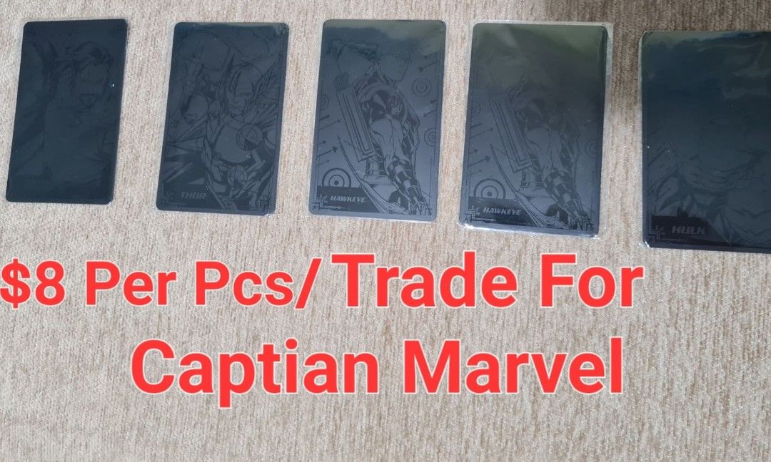 CPCM Marvel Avengers Vibranium Card, Hobbies & Toys, Toys & Games on ...