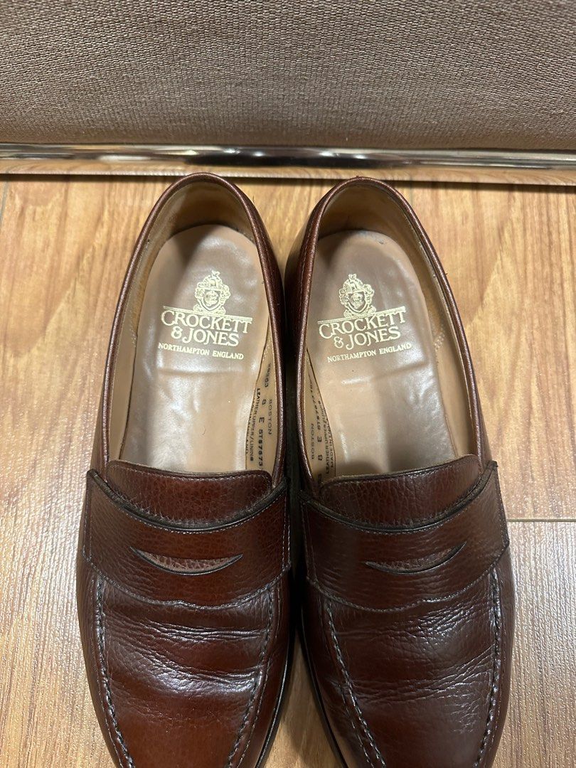Crockett & Jones Boston Loafer - Size 8E UK on Carousell