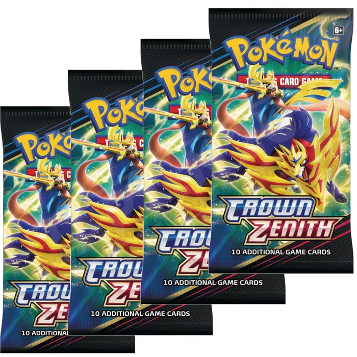 Crown Zenith Booster Packs, Hobbies & Toys, Toys & Games on Carousell