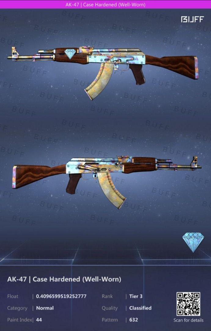 CSGO AK-47 | Case Hardened, Video Gaming, Gaming Accessories, In-Game ...