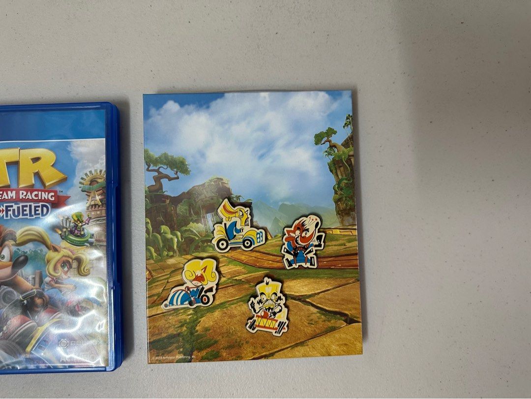 CTR Crash Team Racing Nitro Fueled (Nitros Oxide & Pin Bundle), Video ...