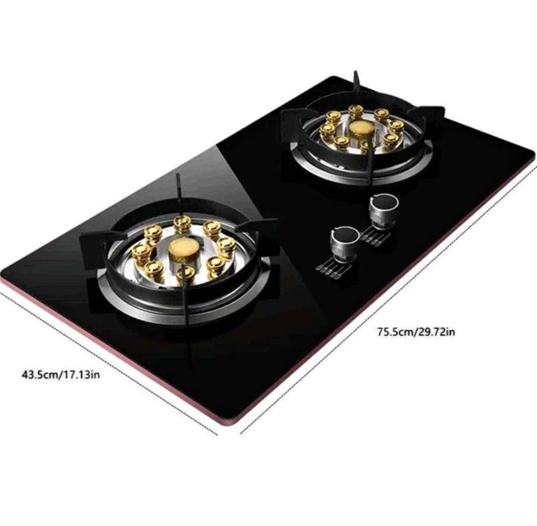 DAPUR GAS 2 STOVE CERAMIC GLASS API JET DAPUR RUMAH TEKNOLOGI BARU ...