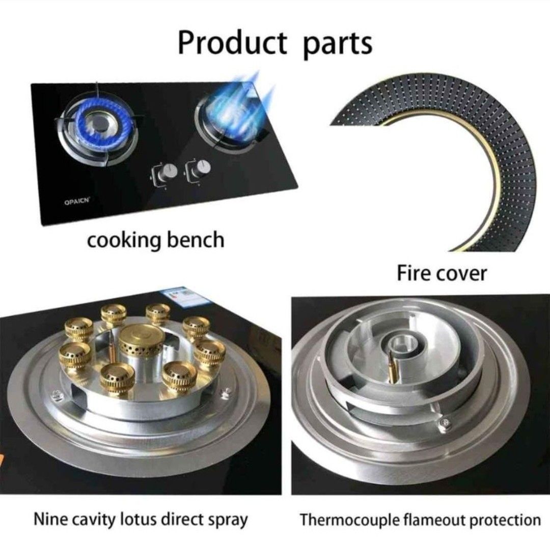 DAPUR GAS 2 STOVE CERAMIC GLASS API JET DAPUR RUMAH TEKNOLOGI BARU ...