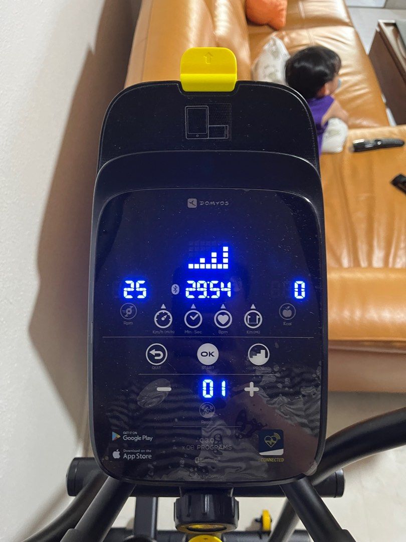 Decathlon Domyos 520 Self Powered Cross Trainer EL520, Sports Equipment ...