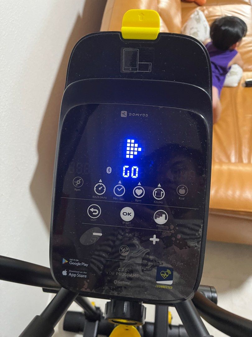 Decathlon Domyos 520 Self Powered Cross Trainer EL520, Sports Equipment ...