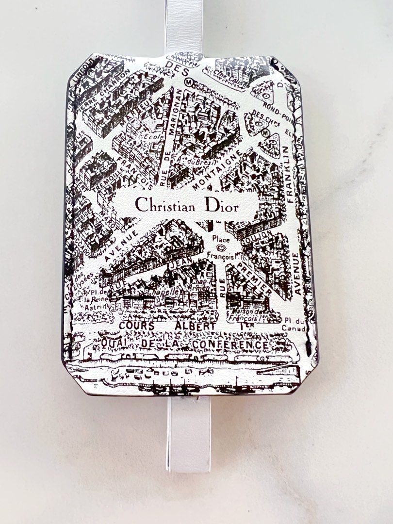 [6折]DIOR PARIS MAP 系列 2023 秋冬巴黎圖 精品吊飾, 名牌精品, 精品配件在旋轉拍賣