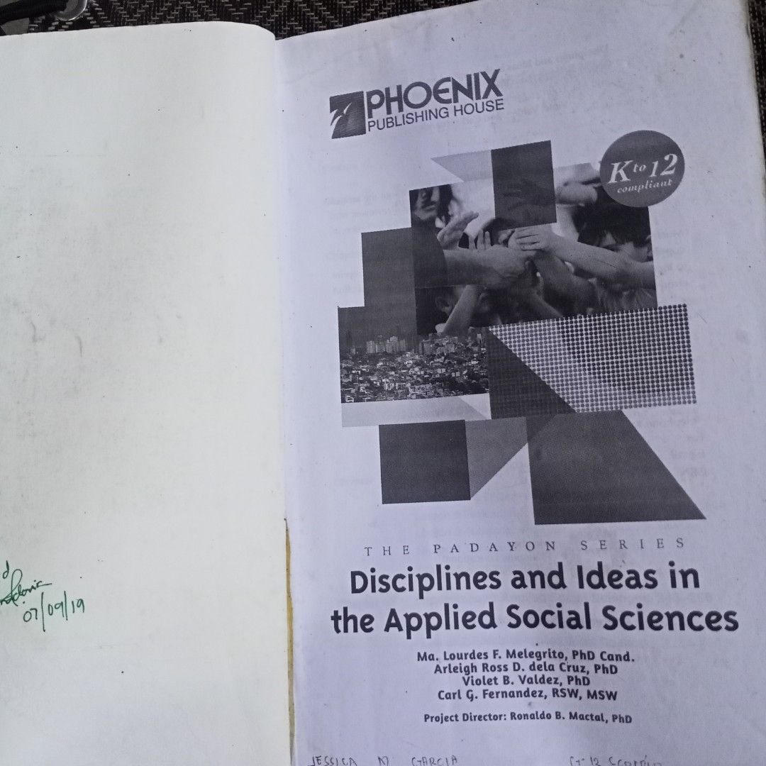 Disciples and Ideas in the Applied Social Sciences Phoenix Textbook ...