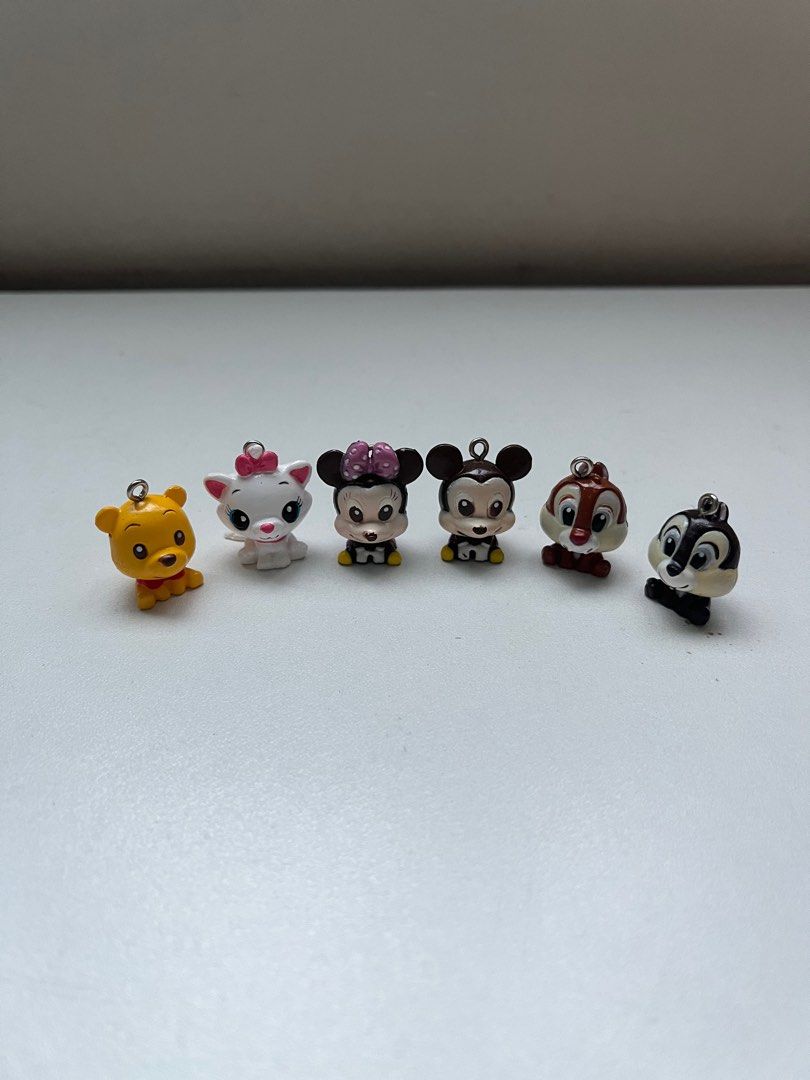 Disney Characters Mini Keychain, Hobbies & Toys, Toys & Games on Carousell