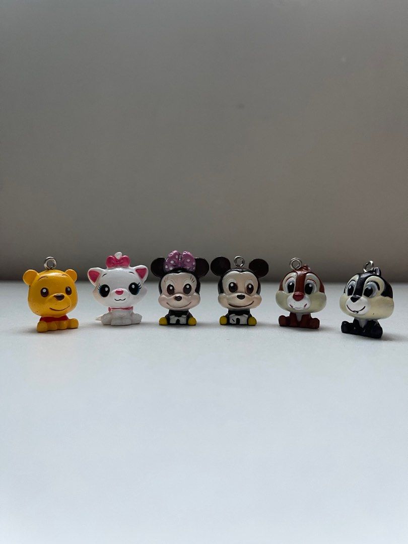 Disney Characters Mini Keychain, Hobbies & Toys, Toys & Games on Carousell