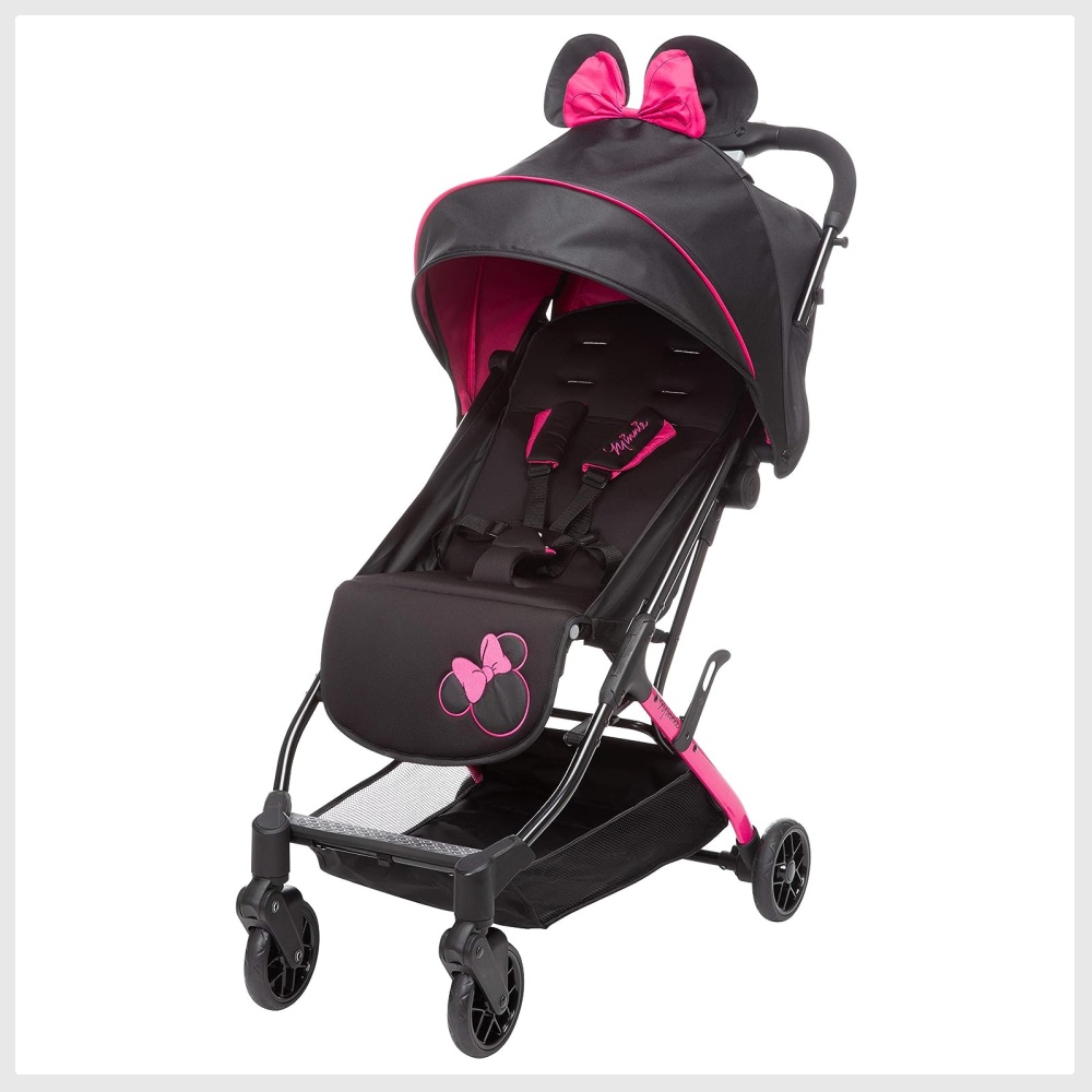 Disney Minnie Mouse Teeny Ultra Compact Stroller, Let's Go Minnie! (Let ...