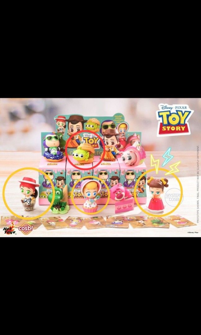 Disney pixar popmart cosbi toy story stitch jurassic world sunnyside ...