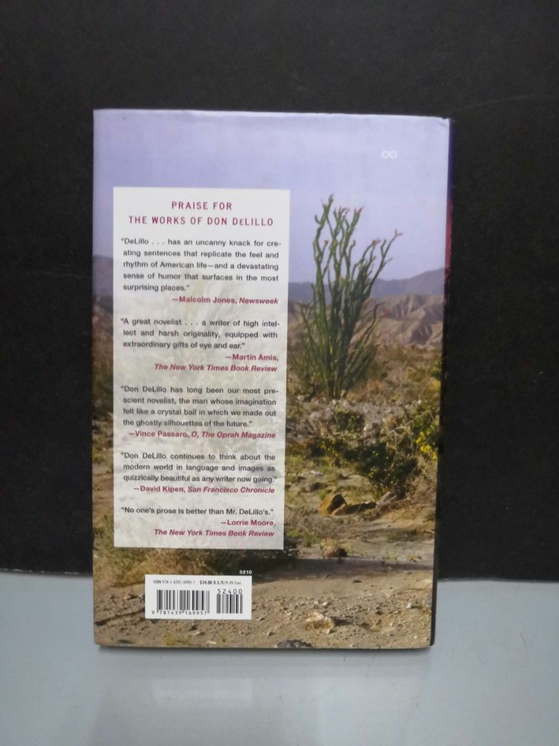 Don DeLillo - Point Omega - original Scribner HARDCOVER - first edition ...