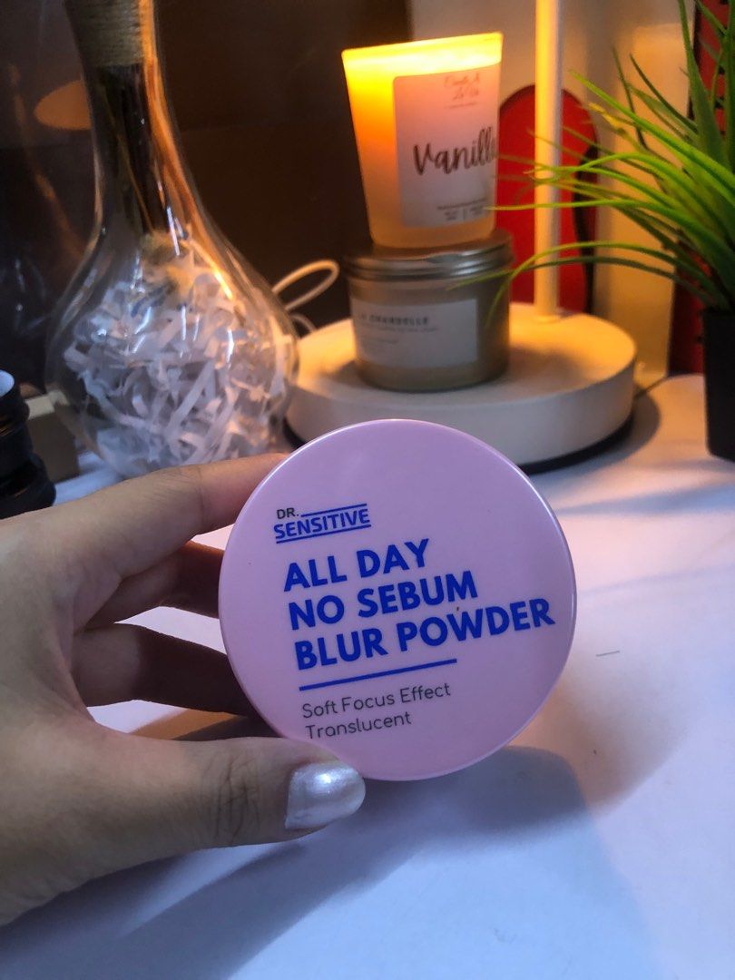 Dr. Sensitive All Day Sebum Blur Powder, Beauty & Personal Care, Face ...