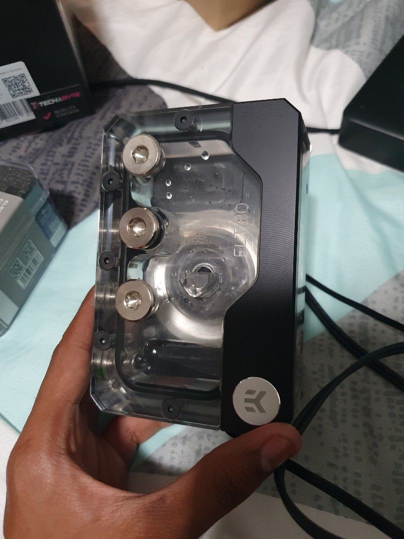 EK-Quantum Kinetic FLT 80 D5 PWM Watercooling, Computers & Tech, Parts & Accessories, Computer ...