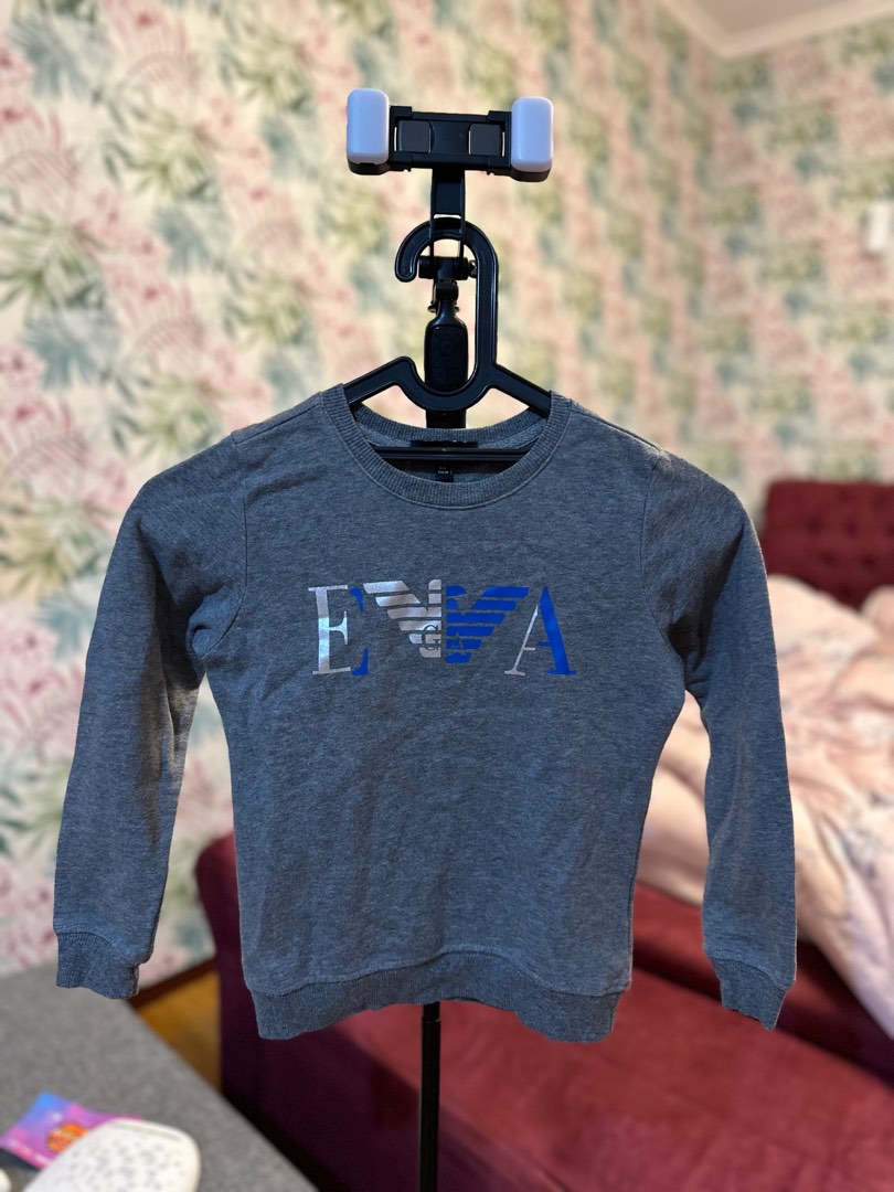 Emporio Armani Kids size 4-6 thn(110 cm) Authentic, Bayi & Anak, Baju ...