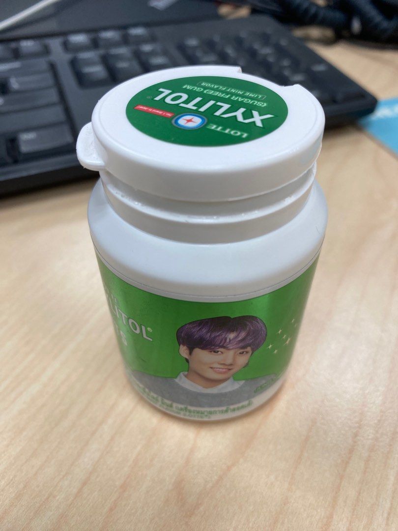 Empty BTS jungkook Xtylitol bottle, Hobbies & Toys, Memorabilia ...