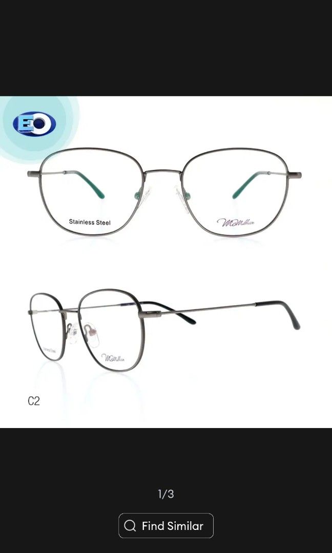 EO Eyeglasses Stainless, Women's Fashion, Watches & Accessories ...