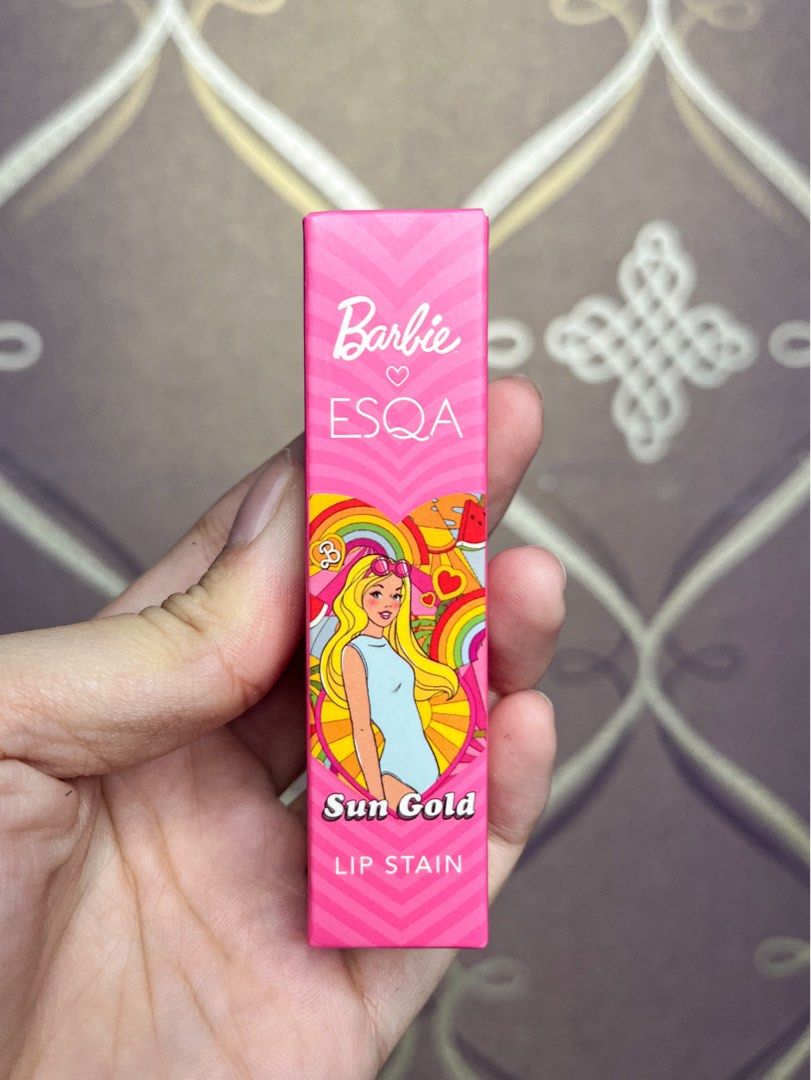 ESQA x Barbie Lip Stain in Coconut, Kesehatan & Kecantikan, Rias Wajah ...