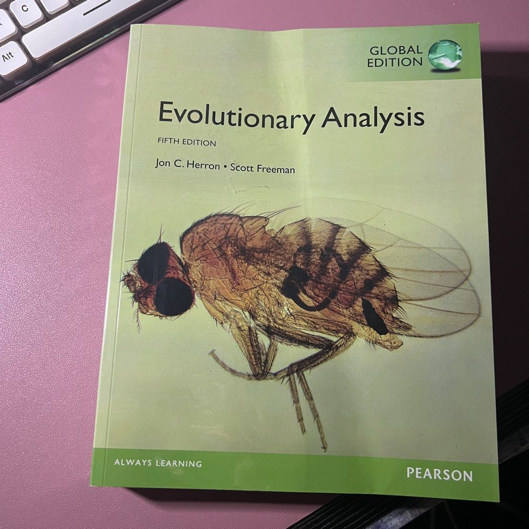 Evolutionary Analysis Fifth Edition By Jon C. Herron & Scott Freeman ...