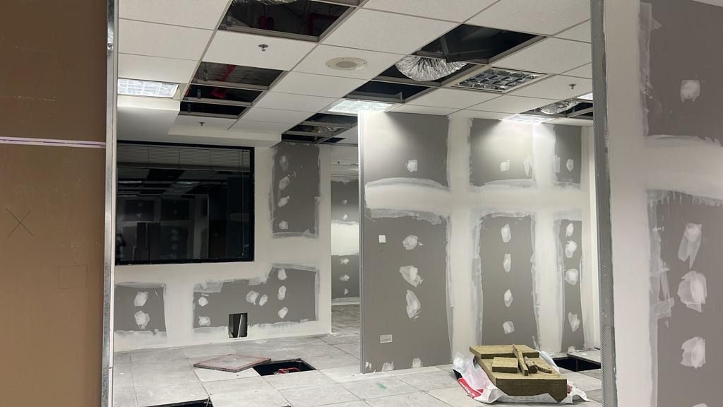 Drywall Partition Walls /False Ceiling [Gypsum Board, U Channel & False ...