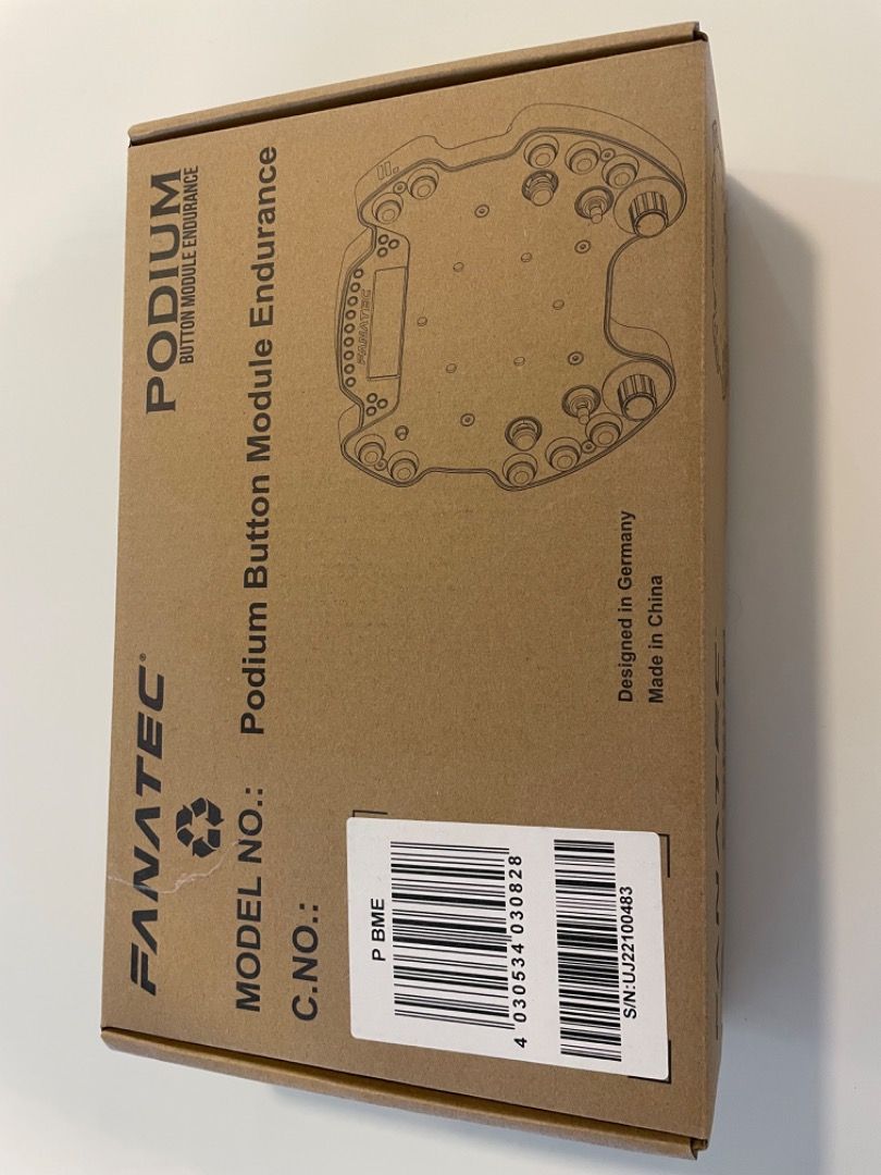 Fanatec Podium Button Module Endurance, Video Gaming, Gaming ...