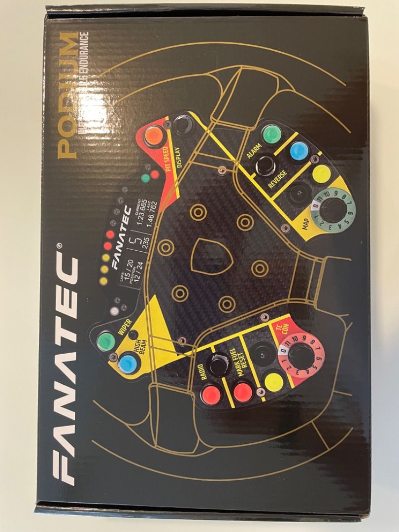 Fanatec Podium Button Module Endurance, Video Gaming, Gaming ...