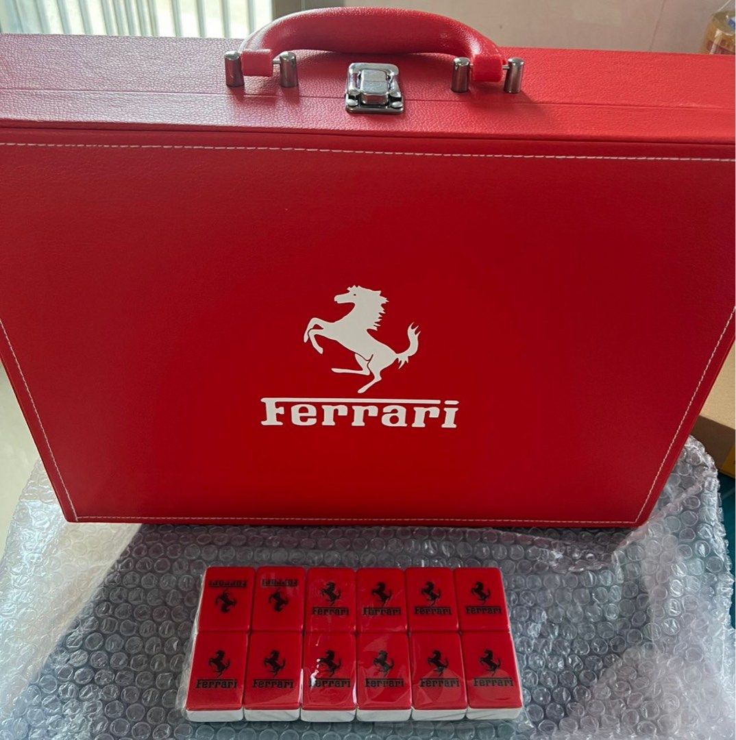 Ferrari Mahjong tile, Hobbies & Toys, Toys & Games on Carousell