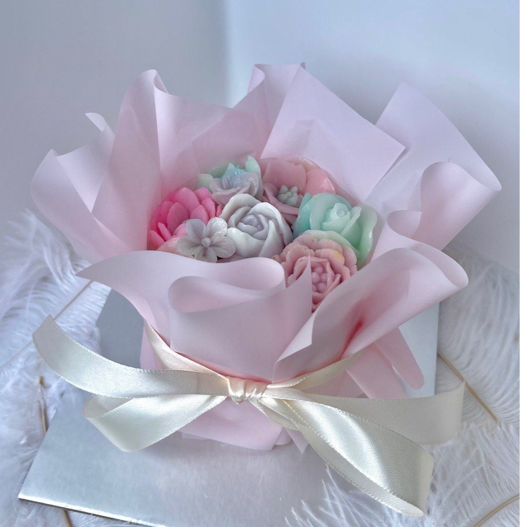 Flower Bouquet Agar Agar Cake | Jelly Fruit Cake, Food & Drinks ... Flower Bouquet Agar Agar Cake | Jelly Fruit Cake, Food & Drinks ...