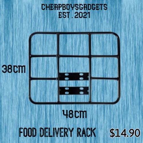 Food delivery rack jimove eco drive zebra orca, Sports Equipment, PMDs ...