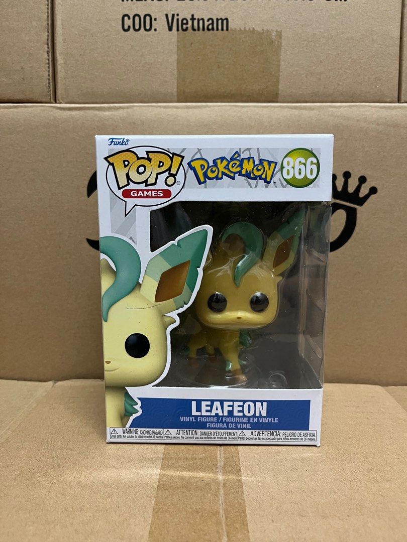 Funko Pop Pokemon Leafeon, Hobbies & Toys, Toys & Games on Carousell
