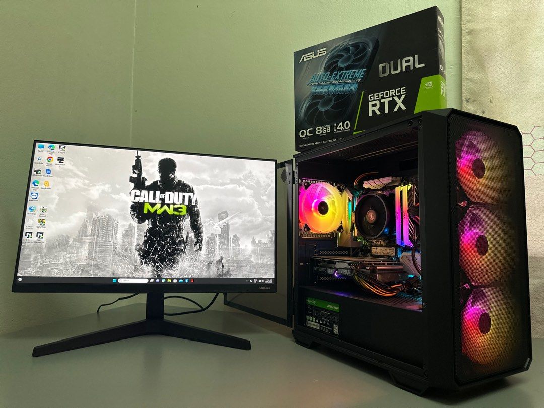 Gaming RYZEN RTX PC, Computers & Tech, Desktops on Carousell