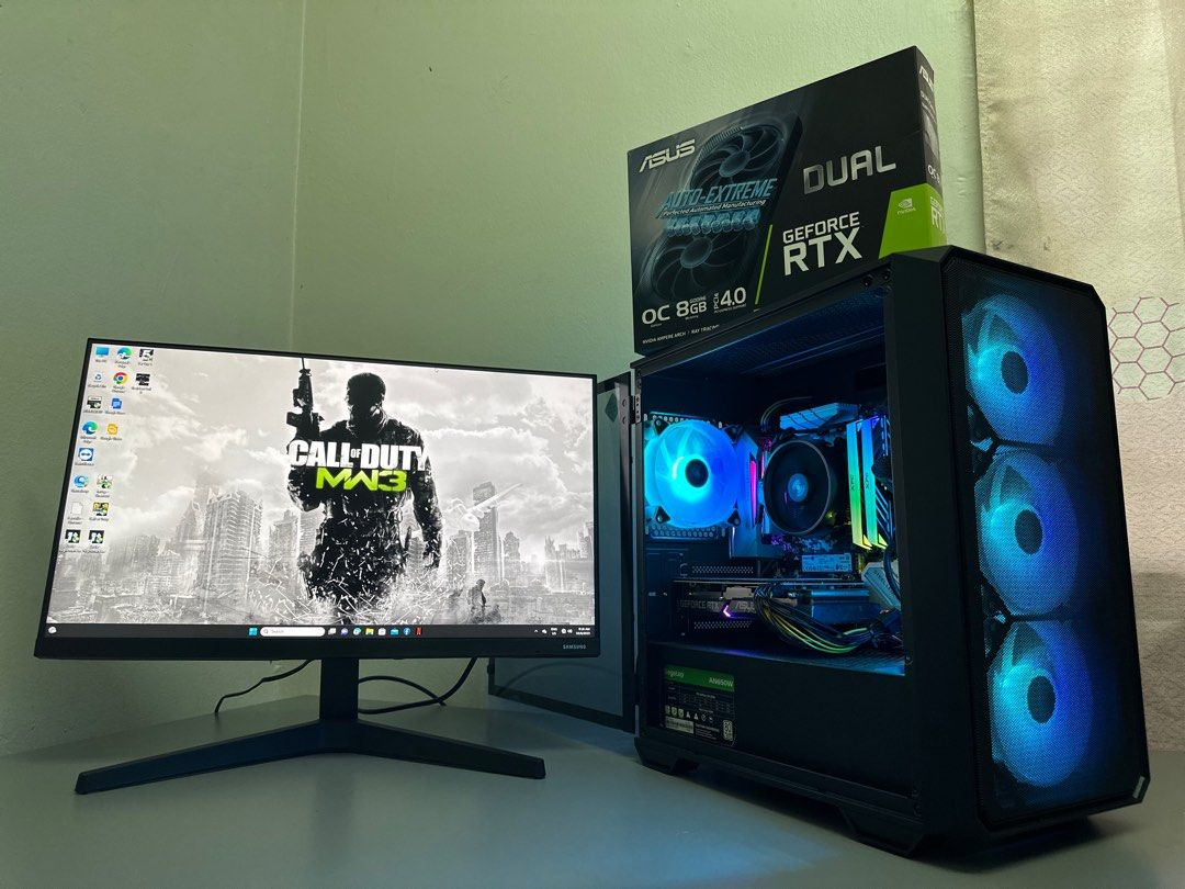 Gaming RYZEN RTX PC, Computers & Tech, Desktops on Carousell
