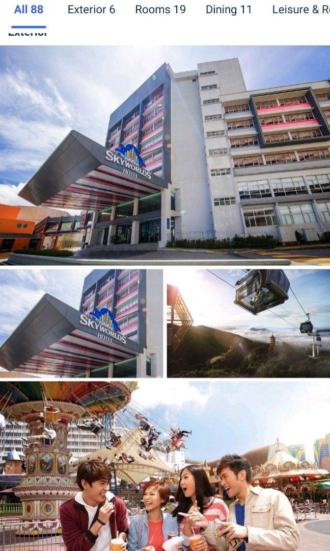 Genting Highland - Resort World Genting Skyworld Hotel, Tickets ...