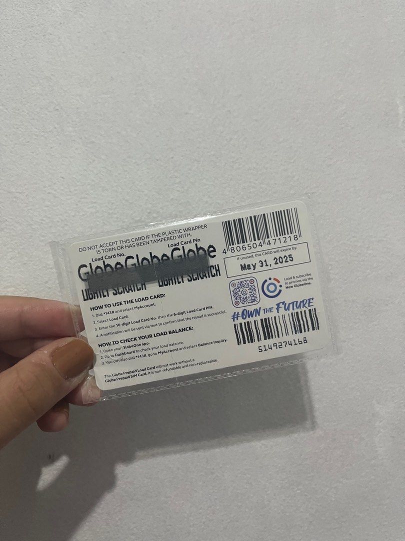 GLOBE PREPAID LOAD, Mobile Phones & Gadgets, Mobile & Gadget ...