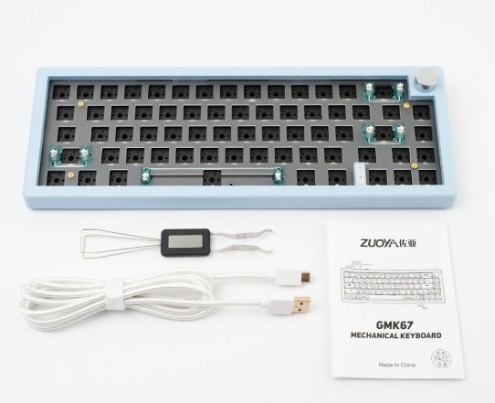 GMK67 67 Keys 65% Keyboard with Volume Knob Mechanical Keyboard DIY ...