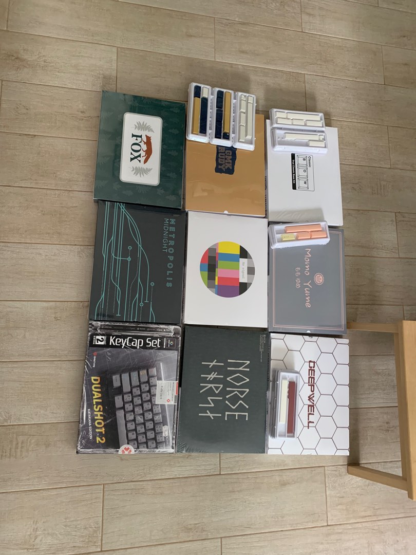 GMK sets - 1, Computers & Tech, Parts & Accessories, Computer Keyboard ...