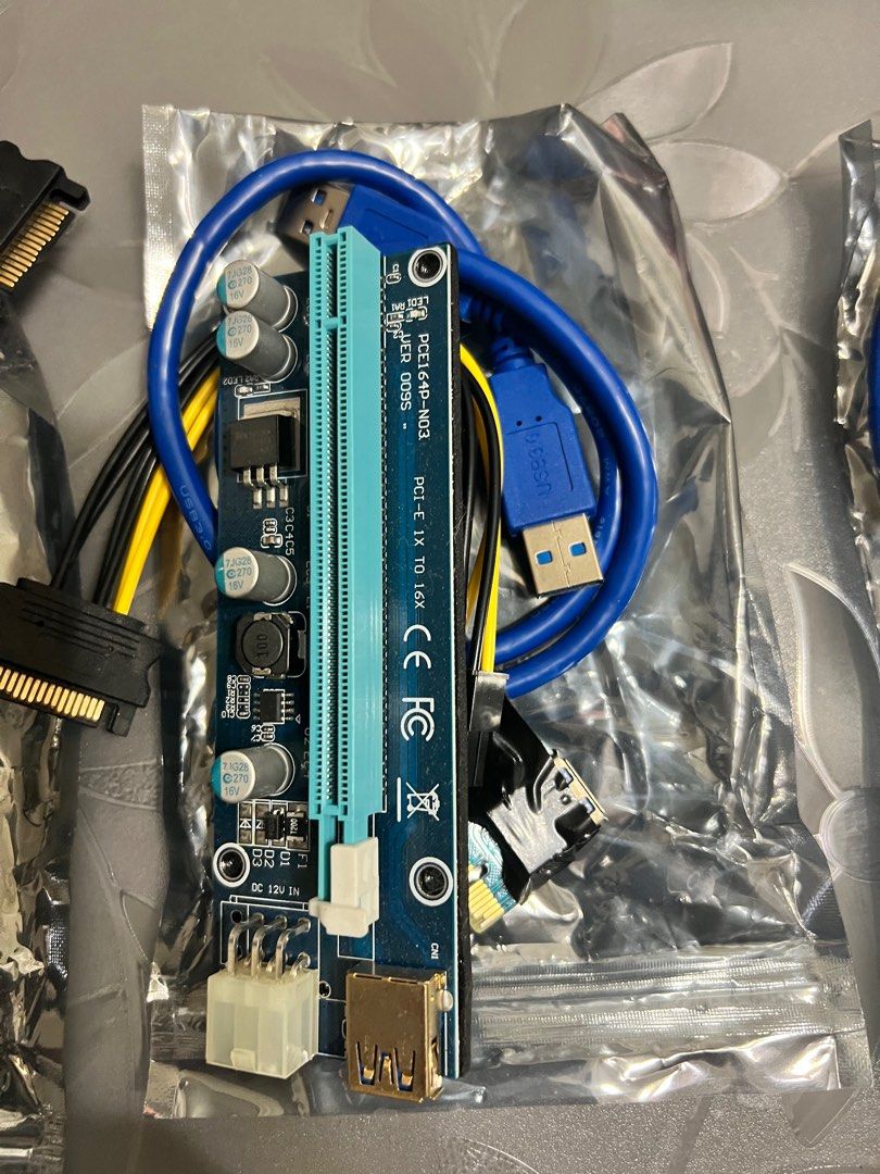 GPu riser cards, Computers & Tech, Parts & Accessories, Computer Parts ...